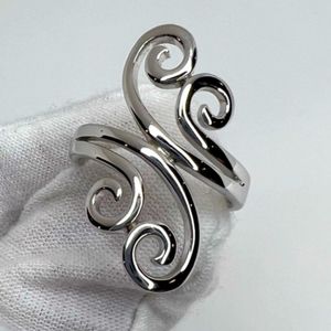 Jewelry | Elegant Swirl Silver Ring | Poshmark